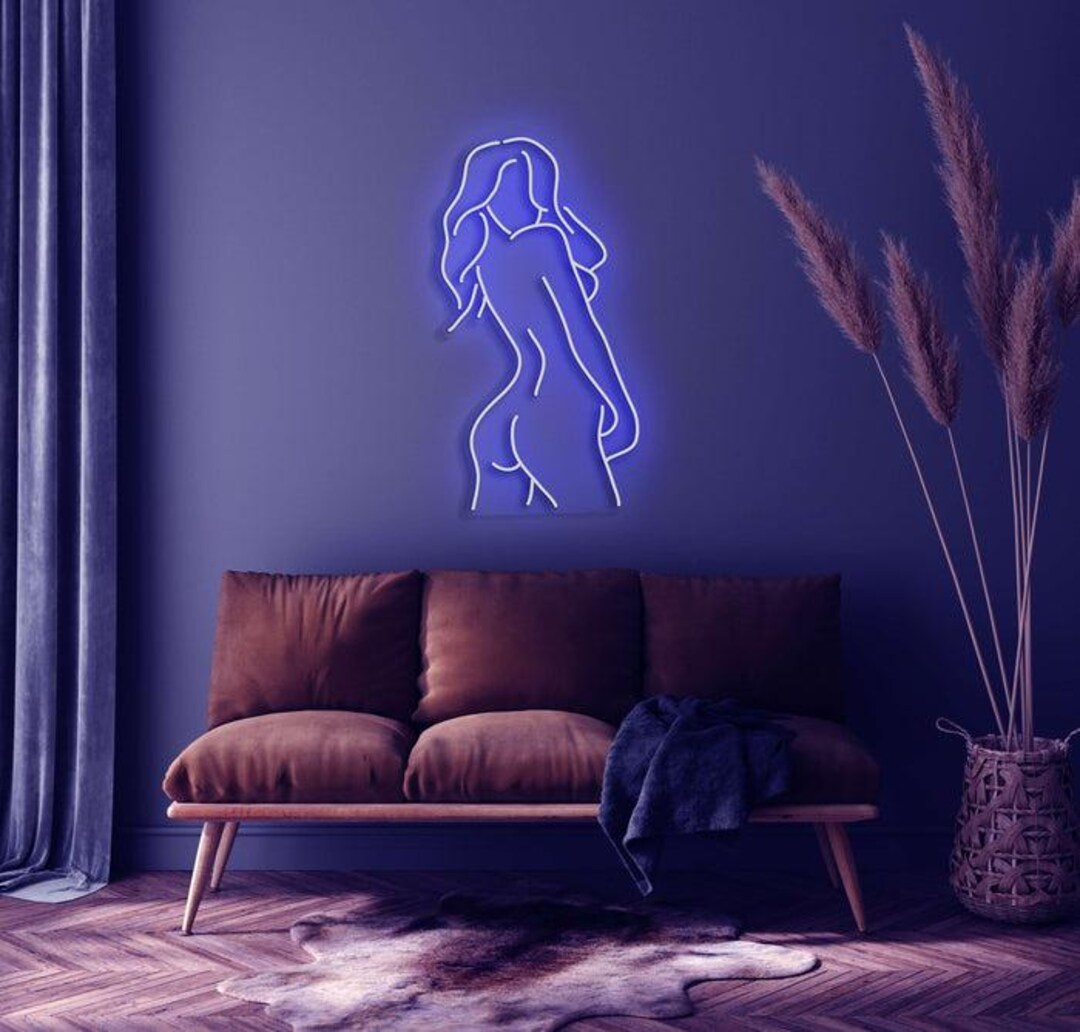 Beauty Pose Neon Sign, Custom LED Wall Decor, Wedding Birthday Gift - Etsy