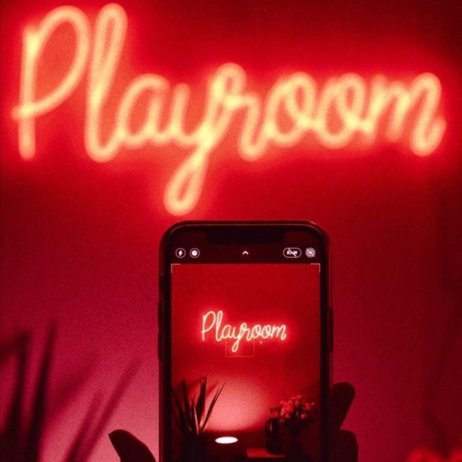 Playroom LED Neon Sign, Custom Wall Decor - Etsy