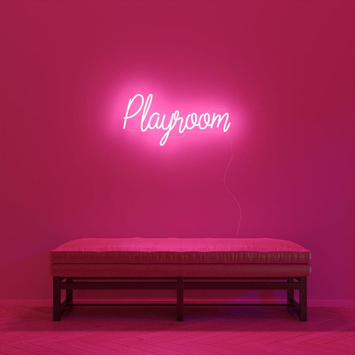 Playroom LED Neon Sign, Custom Wall Decor - Etsy