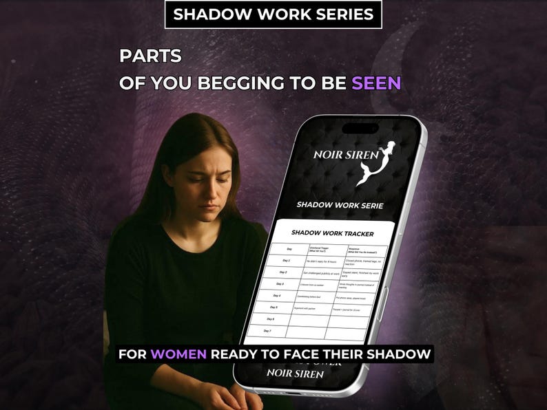 Shadow Work for Busy Moms | Healing Digital Printable PDF | Planner for ...