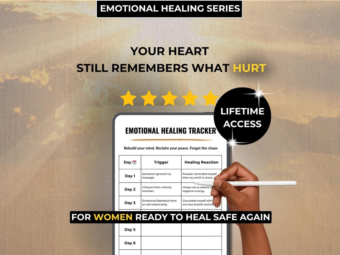 Emotional Healing Printable | Inner Child Healing Worksheet | Self ...