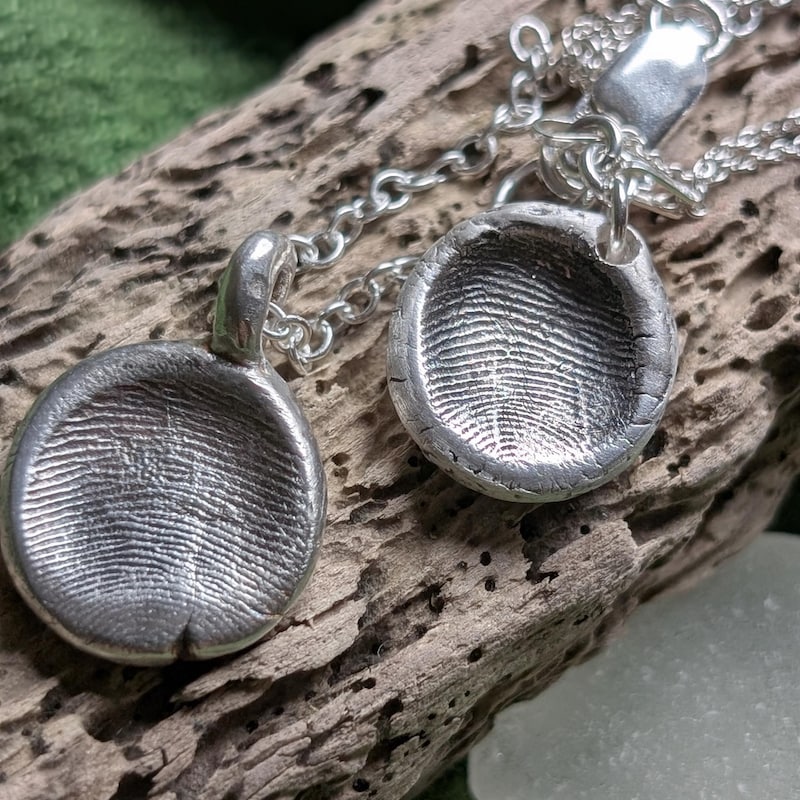 Personalized Fingerprint Jewelry Legacy Touch - Etsy