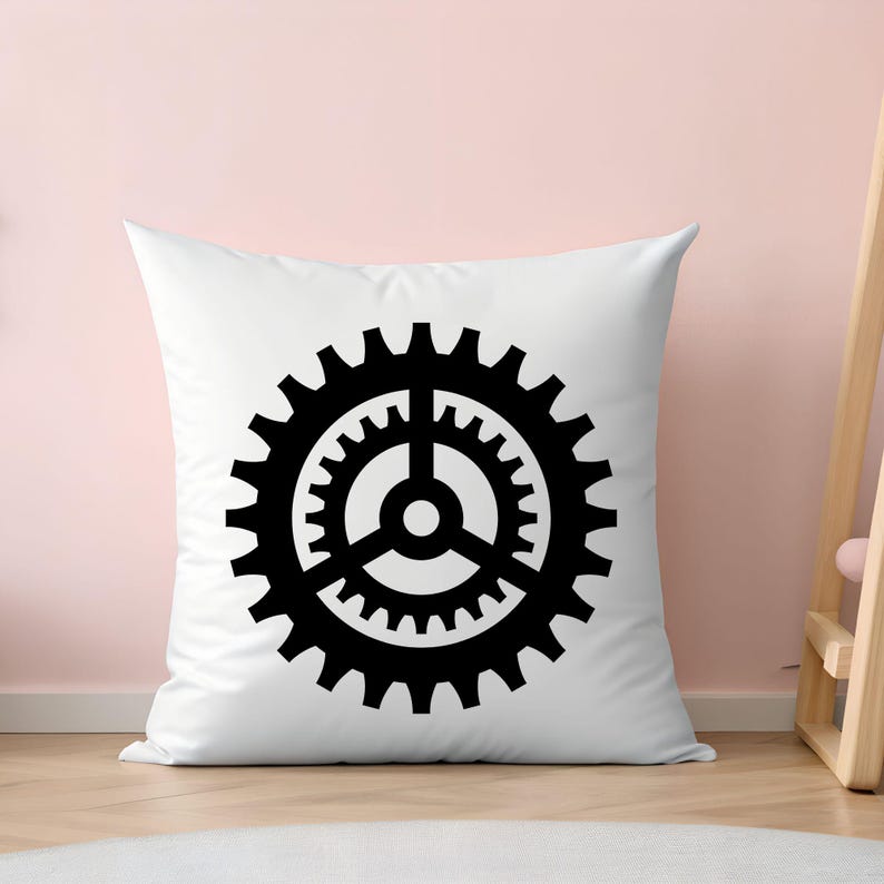 Steampunk Gears SVG Bundle: Cogs, Metal, Vector Clipart (digital ...