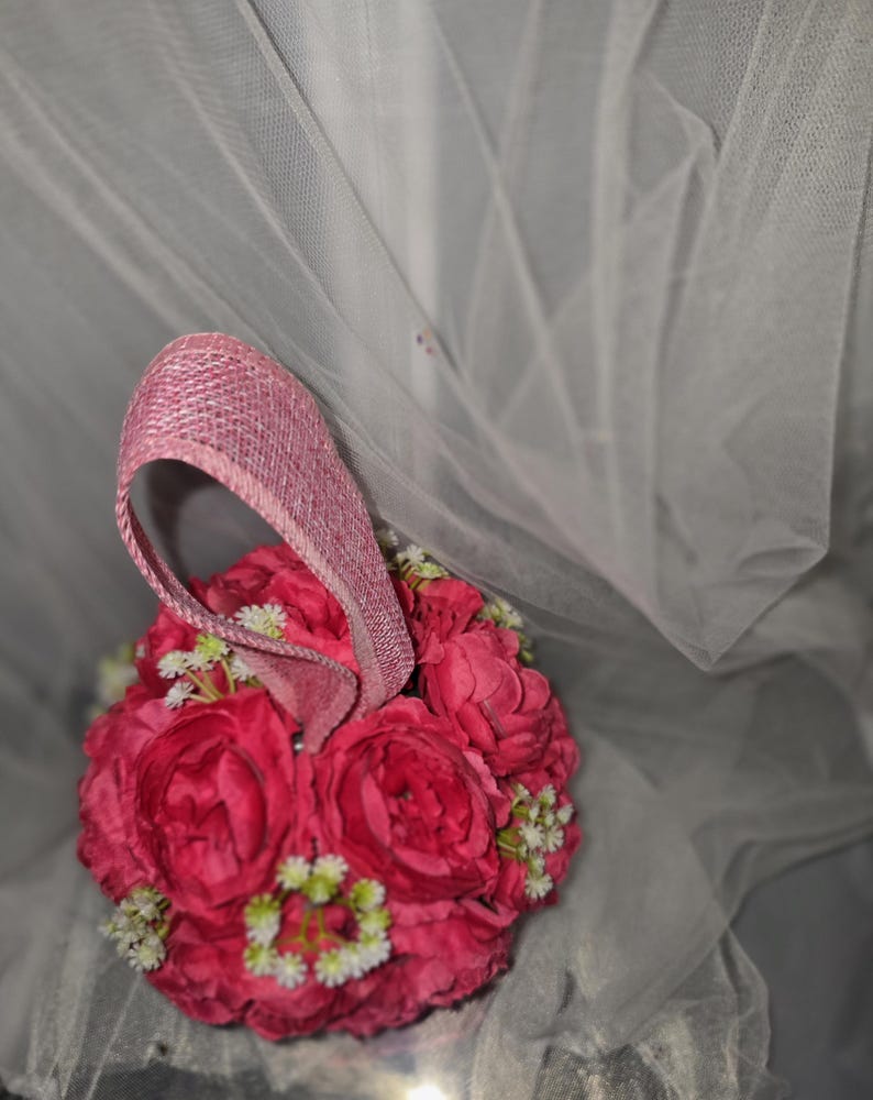 Pink Peony Flower Ball - Etsy