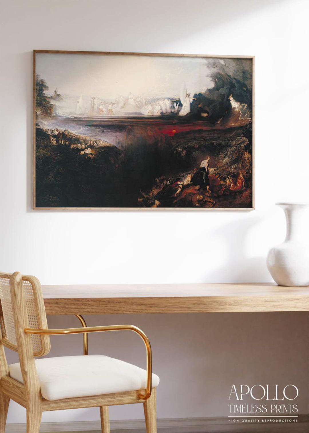 The Last Judgment John Martin Poster, Dramatic Gothic Wall Art, Famous ...