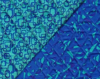 Double sided quilted fabric | Etsy