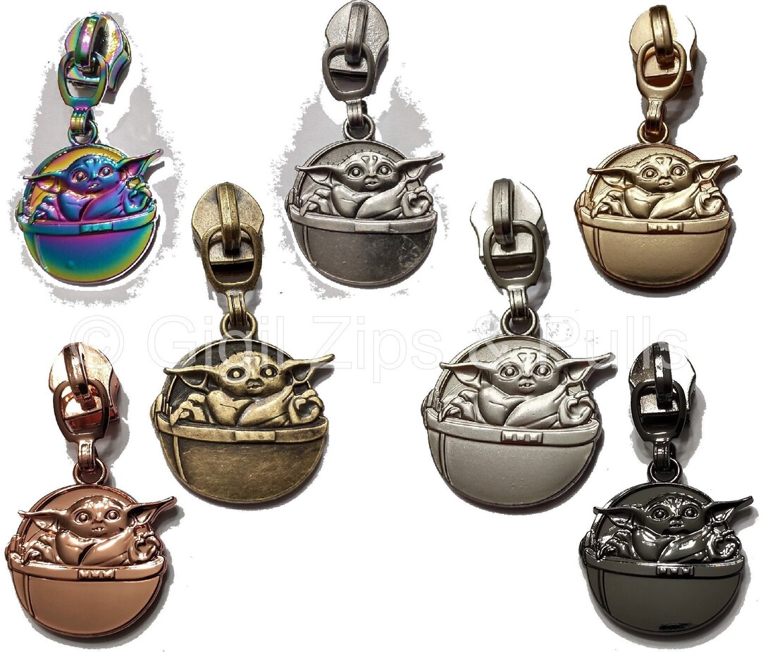 Alien Zipper Pulls - Extraterrestrial Zipper Pulls - 7 Colors - Etsy