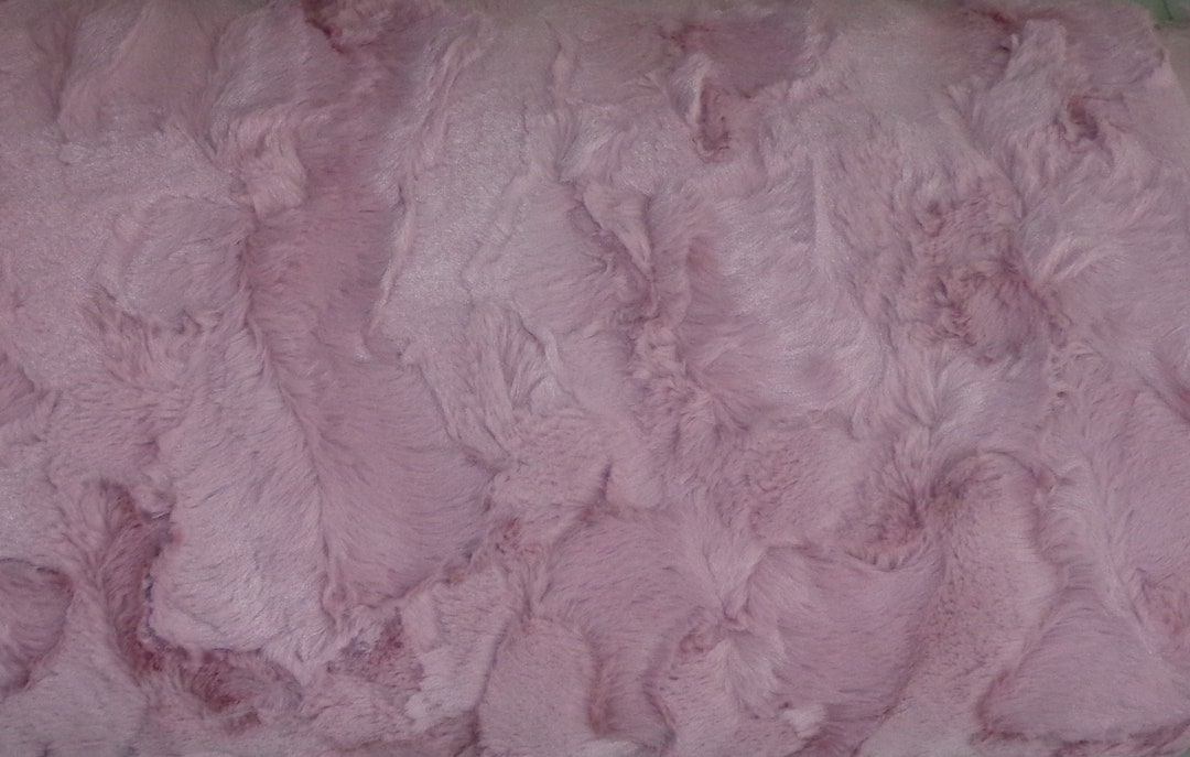 Woodrose- Minky - Hide Soft Cuddle - Minky - by the Half Yard or Yard ...