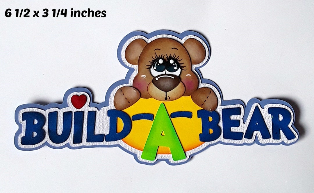 BUILD A BEAR Title Paper Piecing Boy Girl Playtime for Premade ...