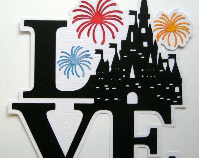 Disneyland Title Girl Boy Premade Scrapbook Page Paper Piecing for ...
