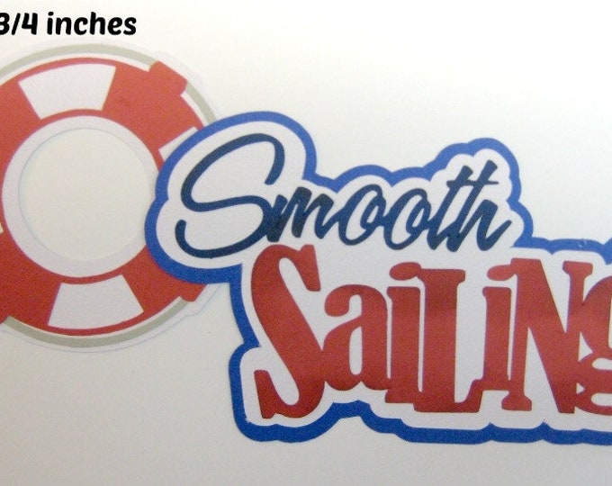 POOL FUN Title SUMMER Boy Girl Paper Piecing 3D Die Cut for Premade ...