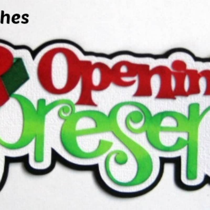 Christmas Opening Presents - Etsy