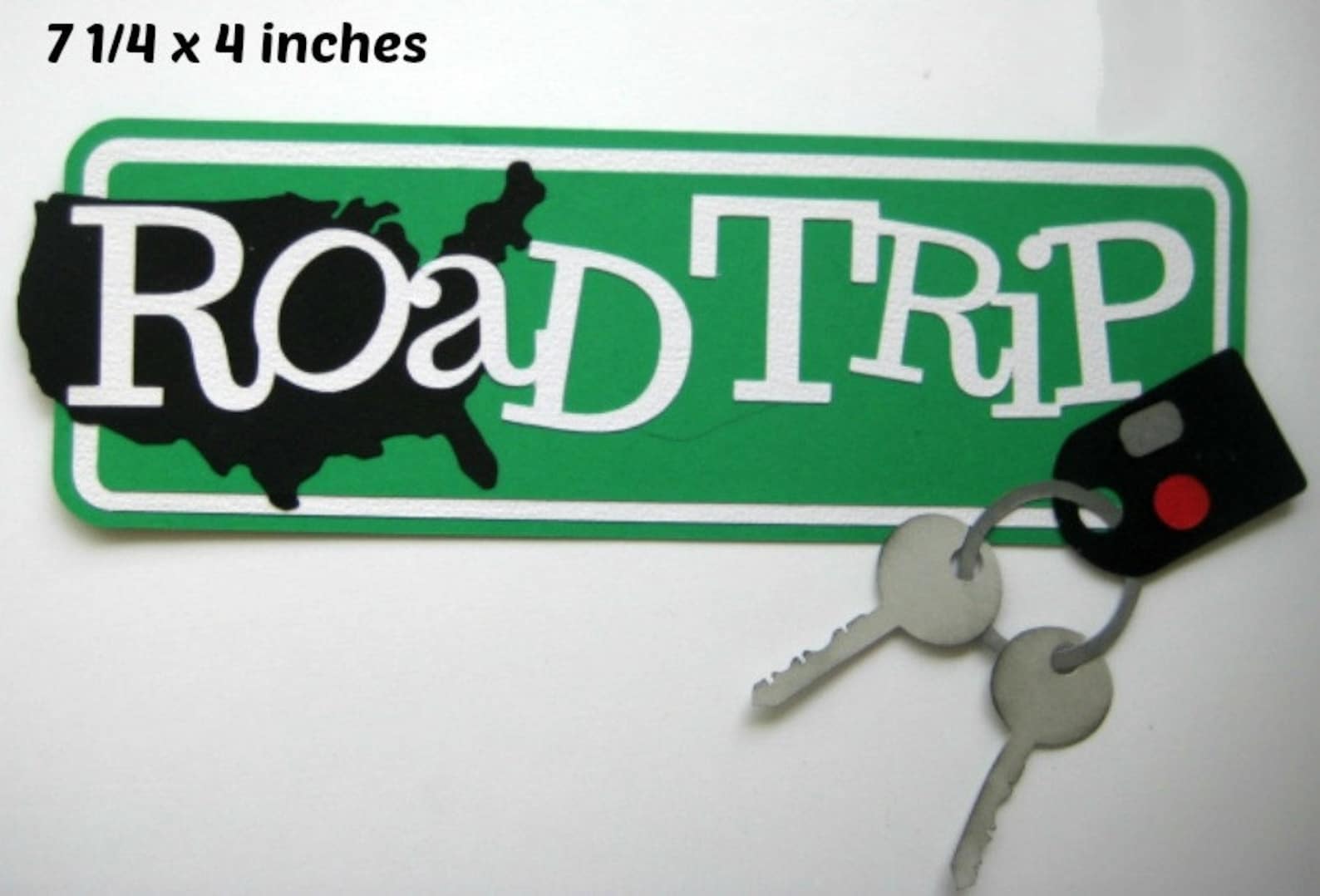 ROAD TRIP Title Girl Boy Paper Piecing 3D Die Cut for Premade - Etsy