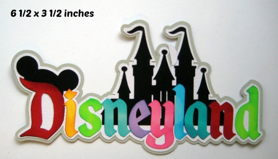 Disneyland Title Girl Boy Premade Scrapbook Page Paper Piecing for ...