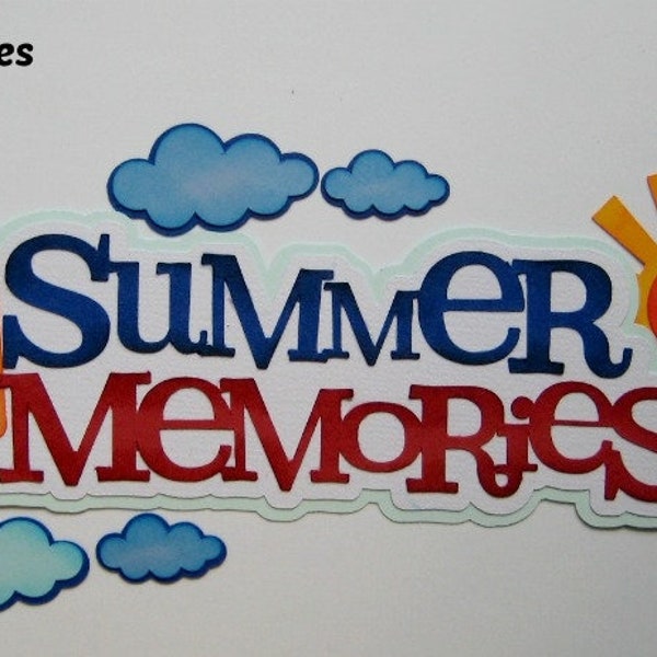 Summer Scrapbook - Etsy
