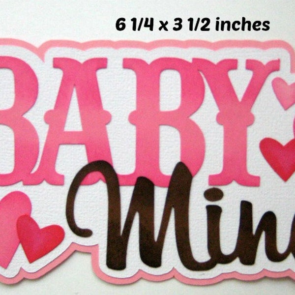 Baby Girl Scrapbook Page Titles - Etsy