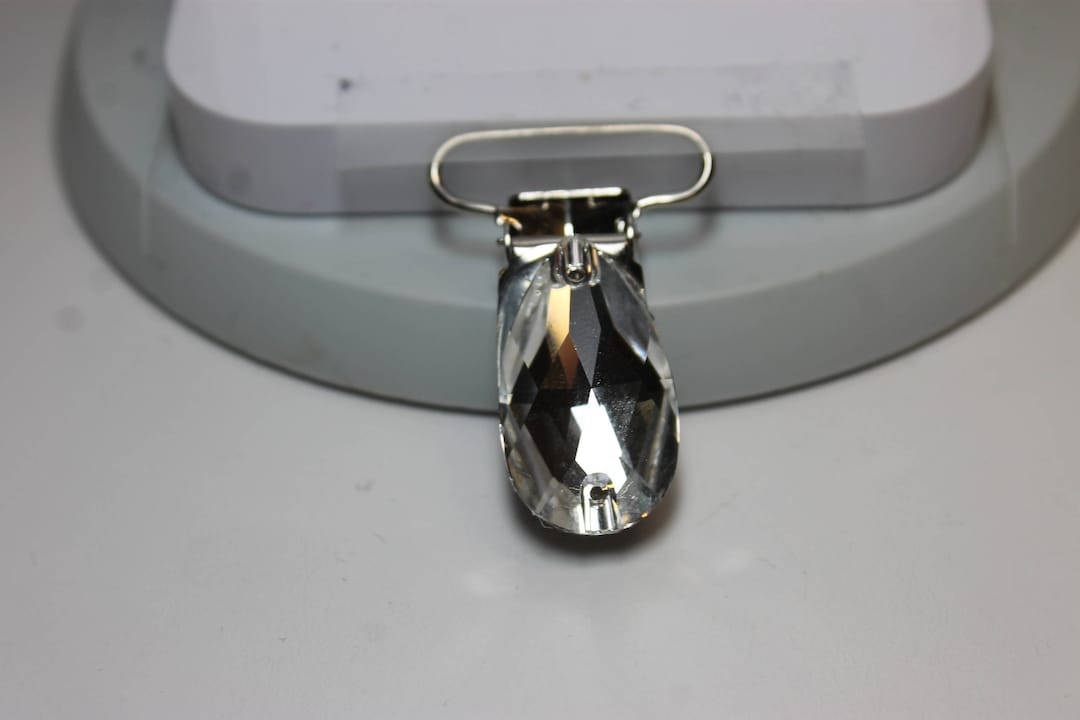 Irish Dance Card Clip - Swarovski Clear Crystal - Etsy
