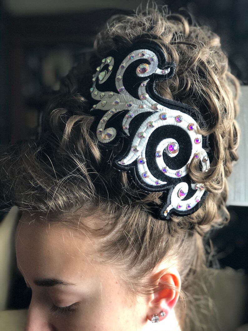 Irish Dance Side Headband | Etsy