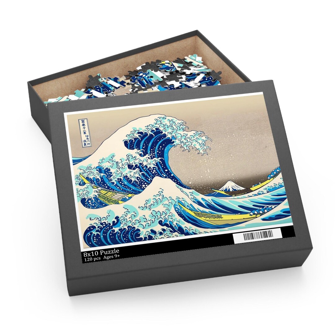 Ocean Wave Puzzle Collection - Serene Ocean Theme, Relaxation Gift ...