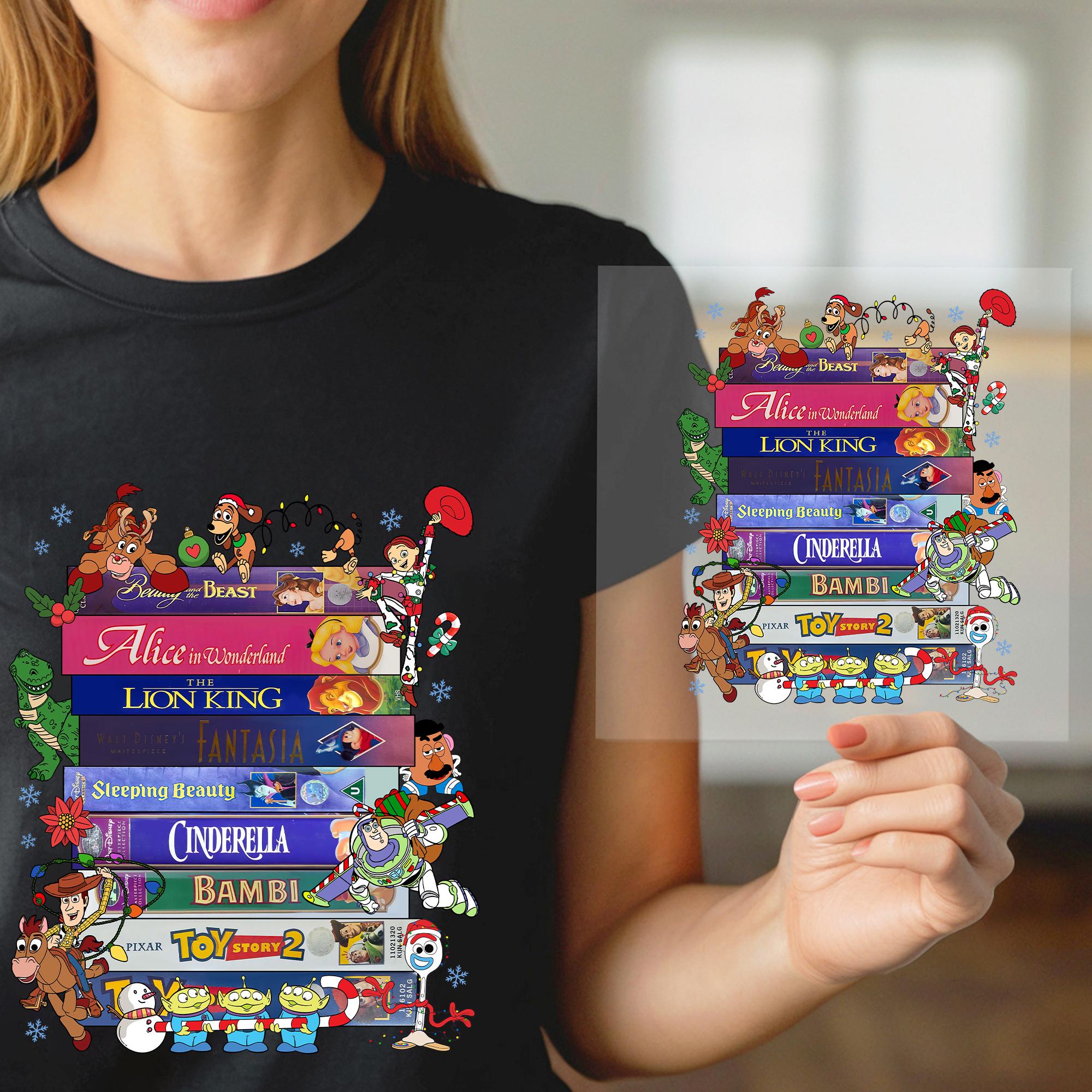 90s Style Retro Movie Characters Dtf, 90s Animation Movie VHS Dtf, 90s ...