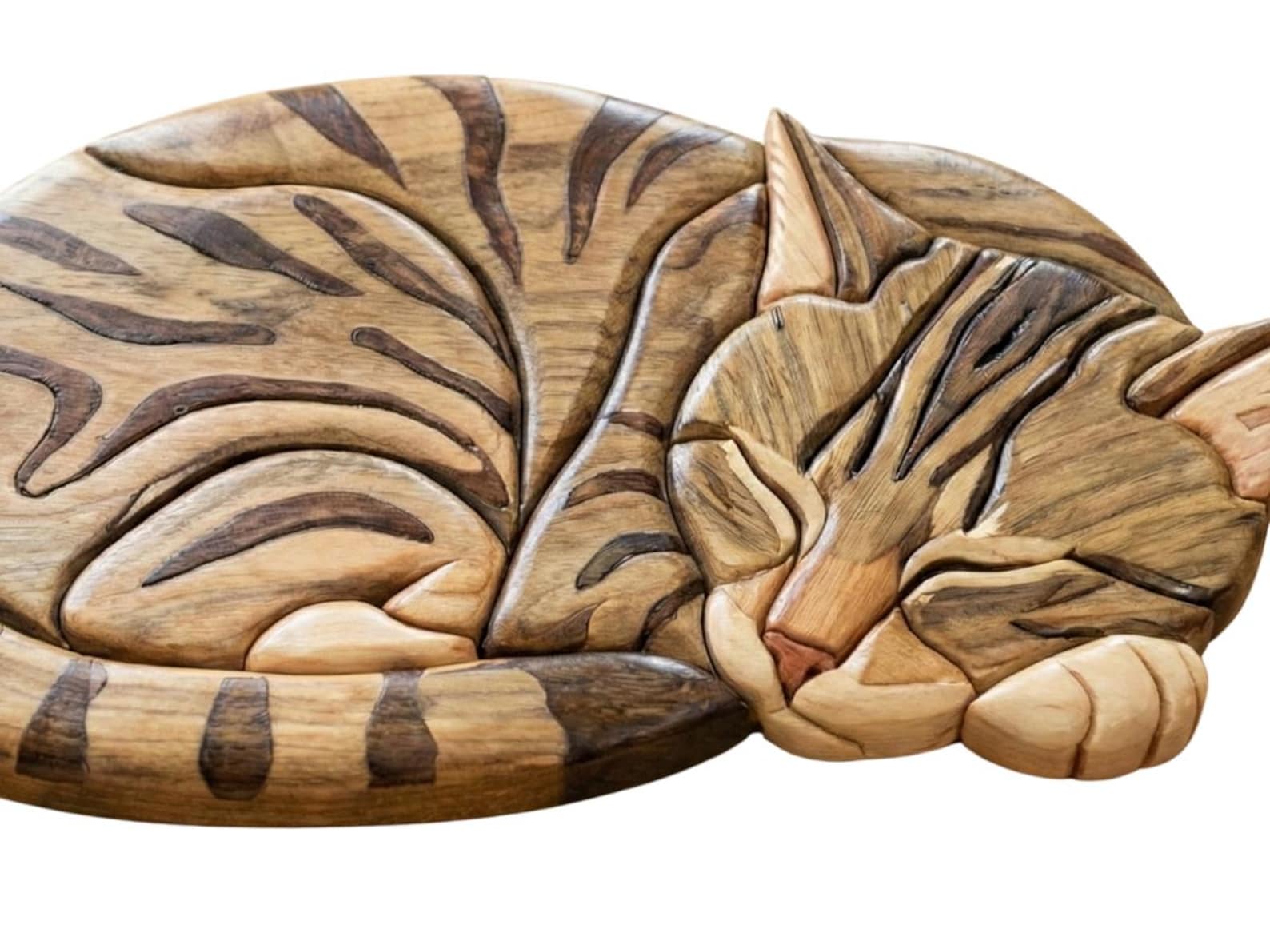 Cat Intarsia Pattern Pack of 4– Scroll Saw Woodworking Templates (PDF ...