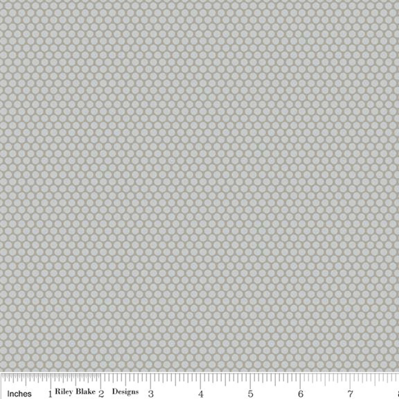 Scenic Route Dots in Gray Deena Rutter Riley Blake Designs | Etsy