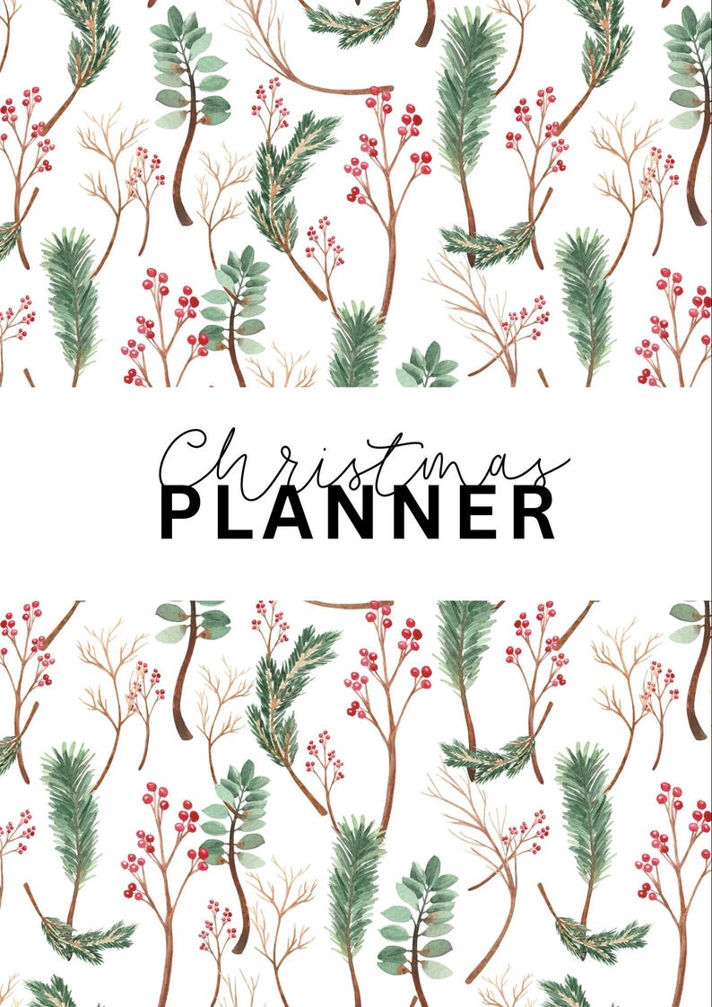 Christmas Planning Bundle - Etsy