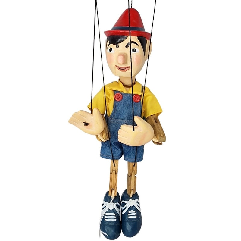 Carved Puppet - Etsy