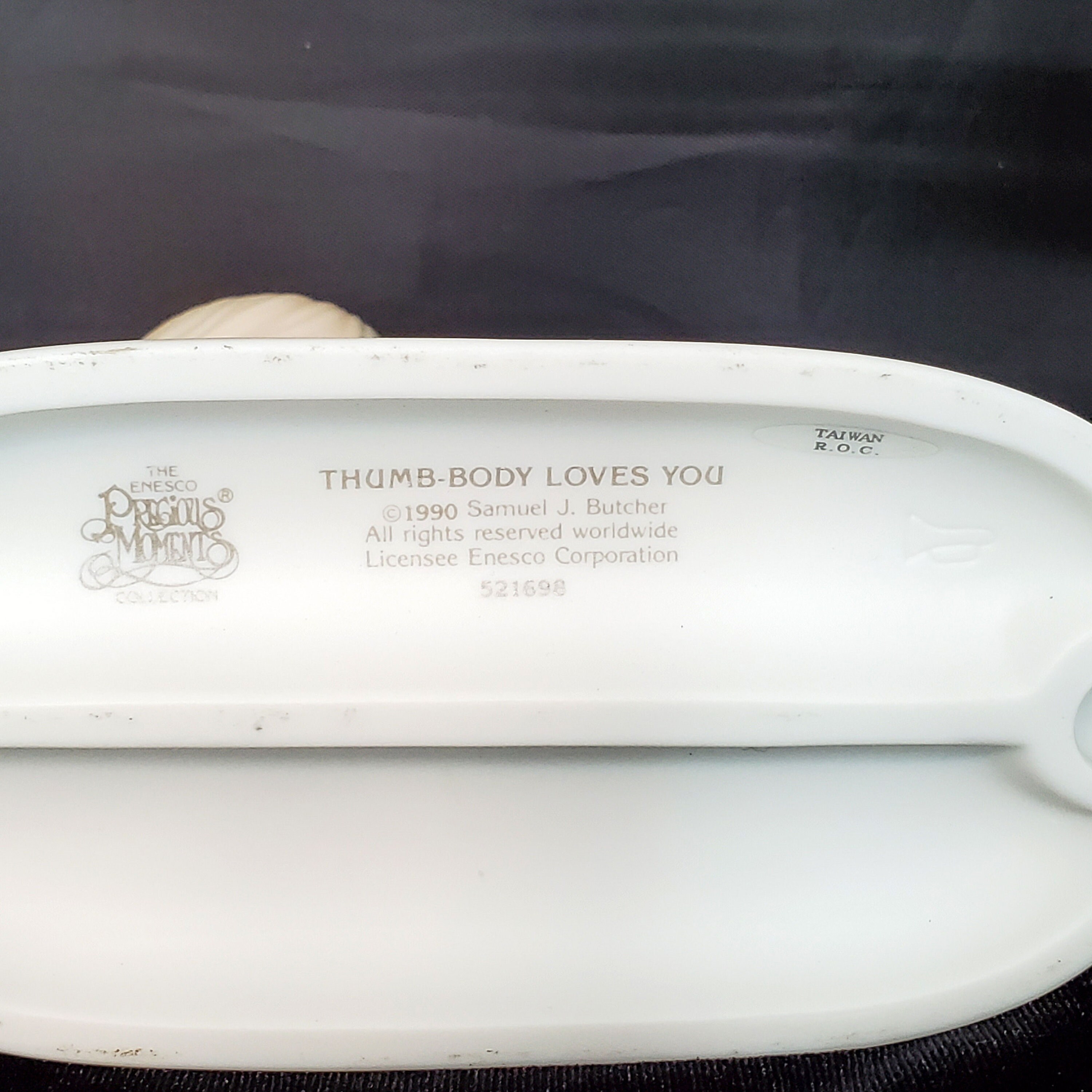 Thumb-body Loves You Precious Moment Figurine Enesco #521698 1990 - Etsy