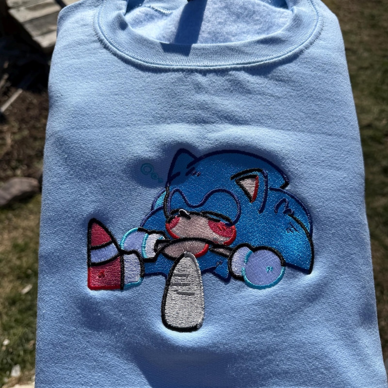 Sonic Hedgehog Hoodie - Etsy UK