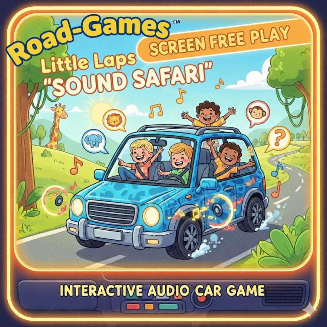 Road-games™ Little Laps 'sound Safari' Screen-free Play - Interactive ...
