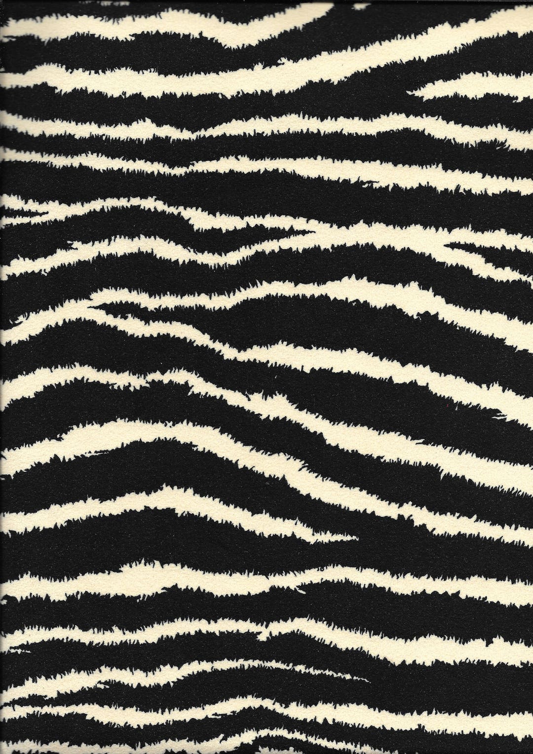 50% OFF SALE - Ultrasuede HP Zebra 12" X 18" - Etsy