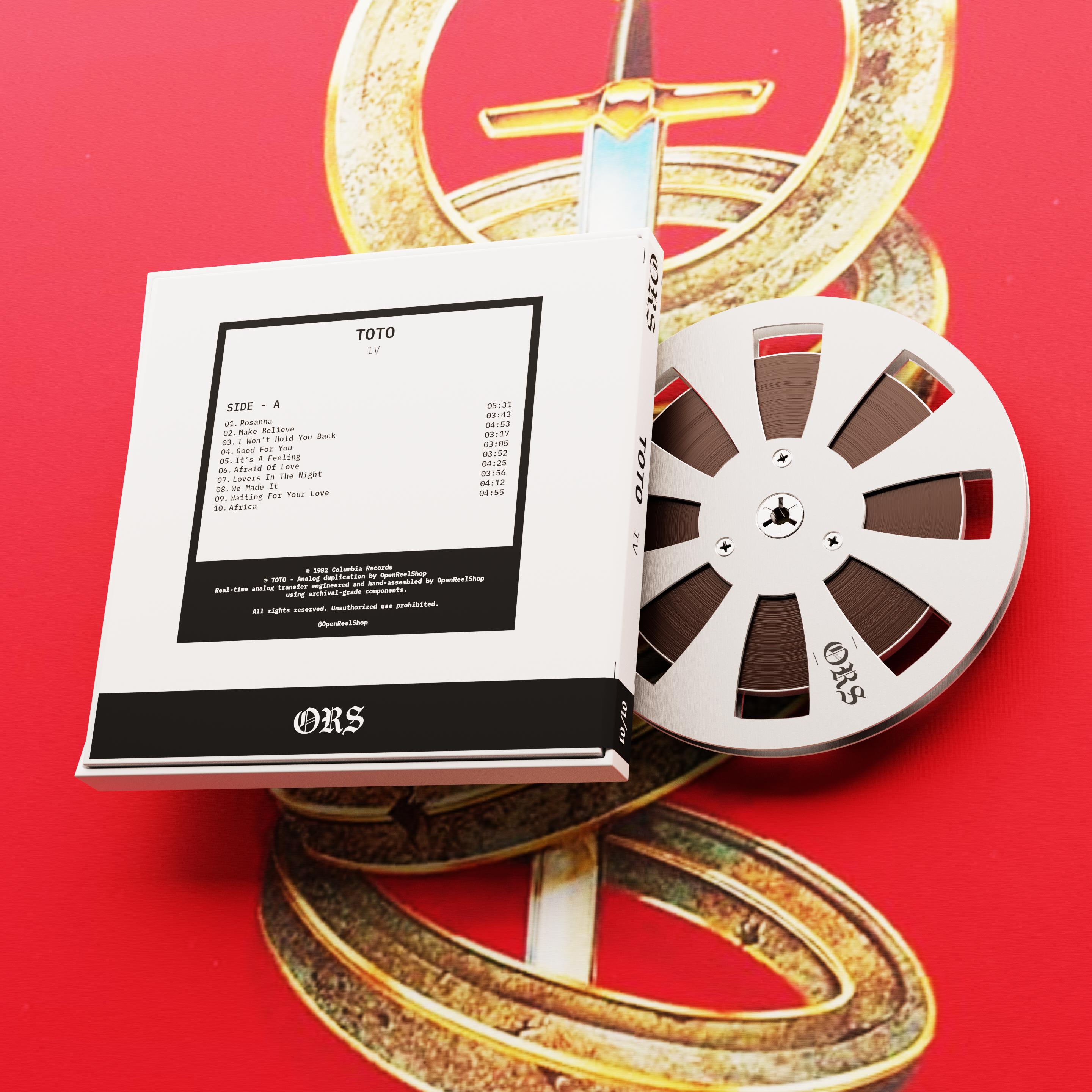 TOTO IV - 4 Track 7.5 IPS 7" Open Reel to Reel Tape - Etsy