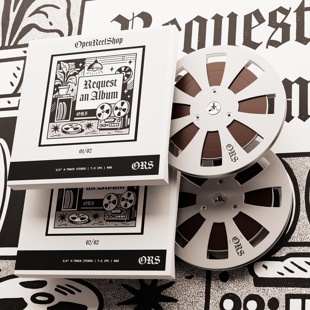 Request a Double Reel Album - 4 Track 7.5 IPS 7" Aluminum or Plastic - Etsy