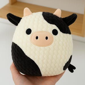 Cow Plush Sewing Pattern PDF | DIY Stuffed Animal | Instant Download - Etsy