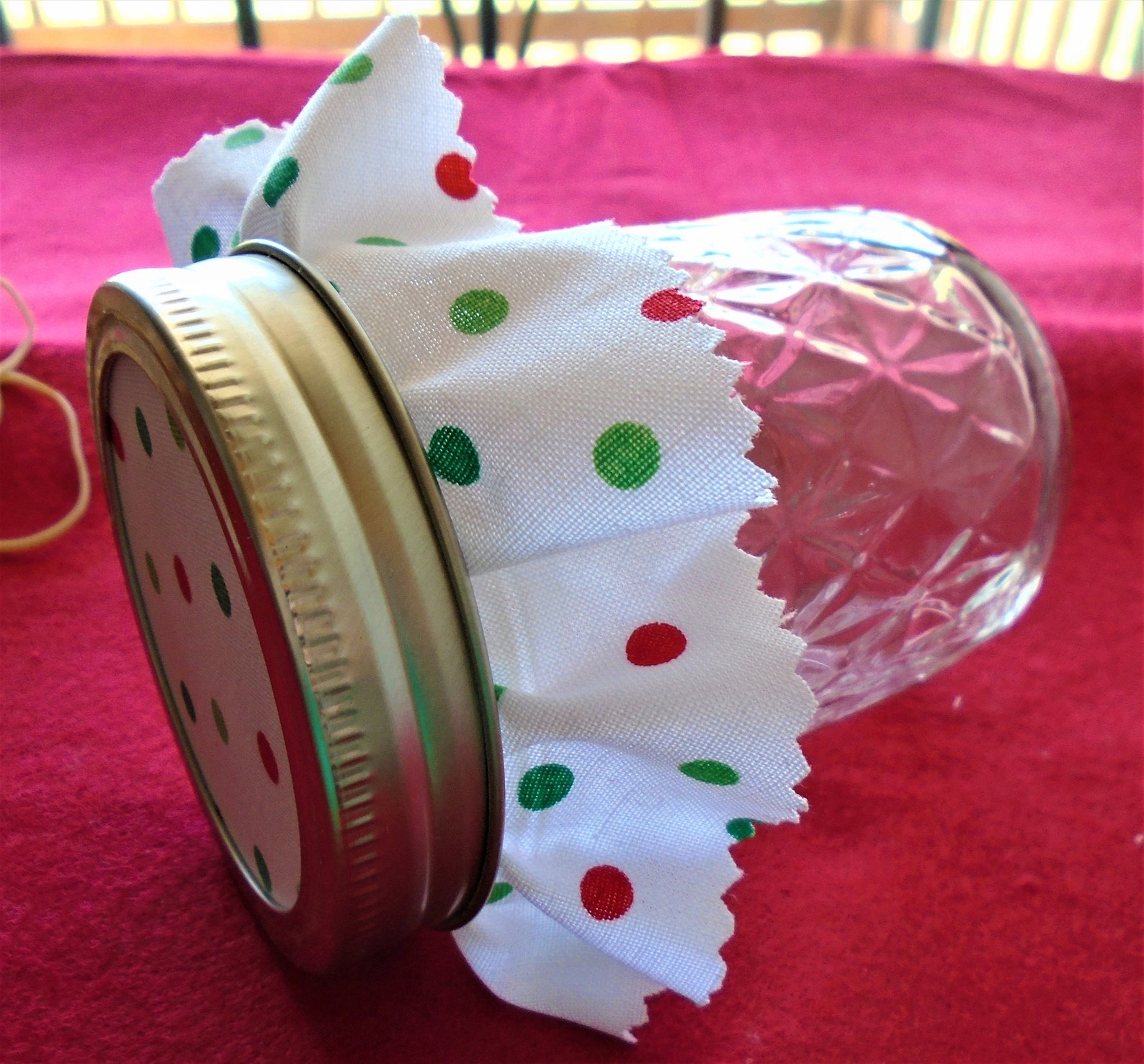 Fabric Jam Jar Covers Cotton Lid Covers Includes Jar Labels - Etsy