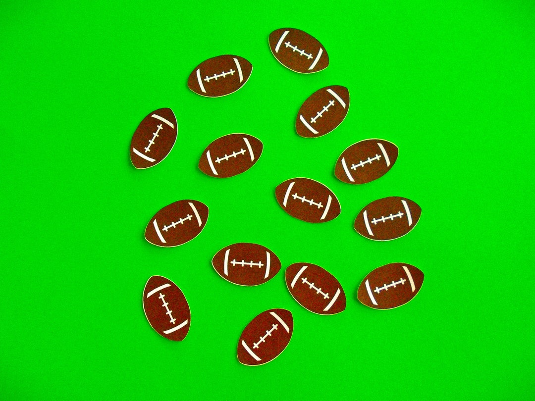 Football Cardstock Die Cuts. - Etsy
