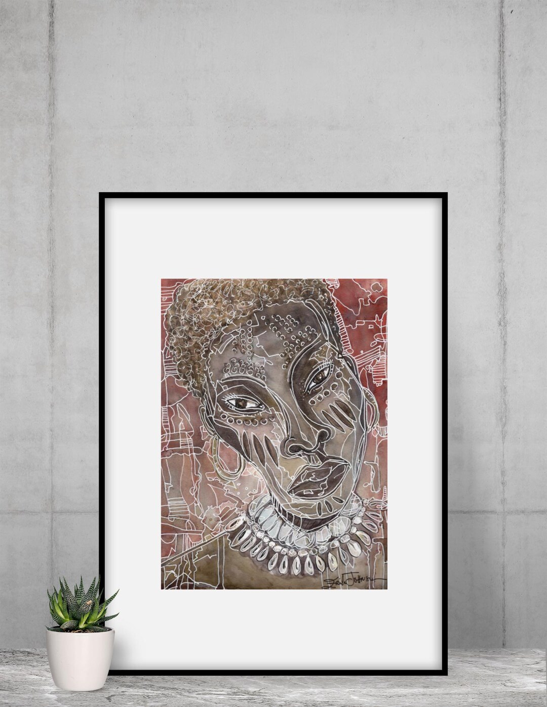 Tribal Essence-bodi Tribe Woman of Omo Valley Ethiopia -abstract ...