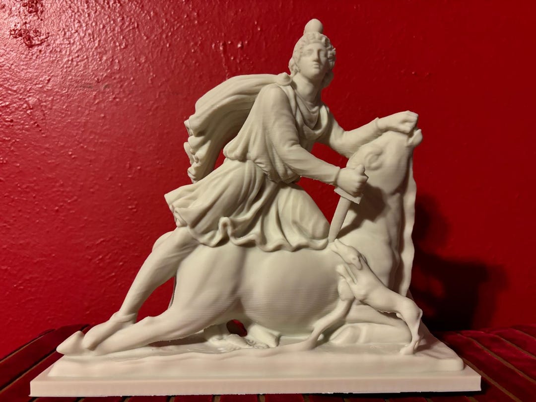 Mithras Statue: Ancient Persian God Replica (version 3) - Etsy