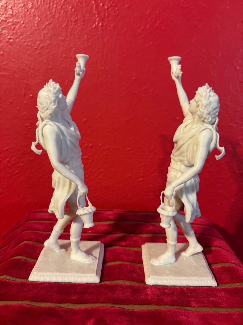Lar (version 2) Bone Color Lararium Set Facing Opposite Directions - Etsy
