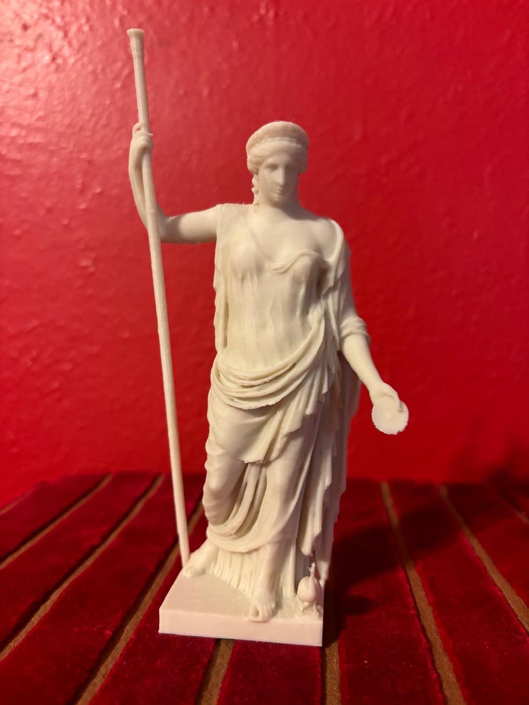 Lararium Size Hera, Wife of Zeus and Queen of the Gods, Bone Color - Etsy