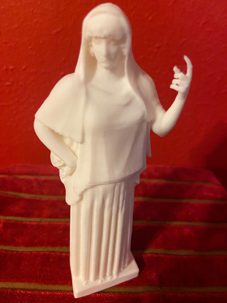 Hestia (vesta), Goddess of the Hearth and Home (model #2) - Etsy