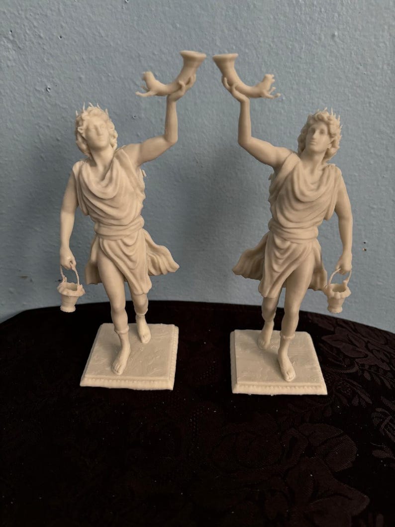 Lar (version 2) Bone Color Lararium Set Facing Opposite Directions - Etsy