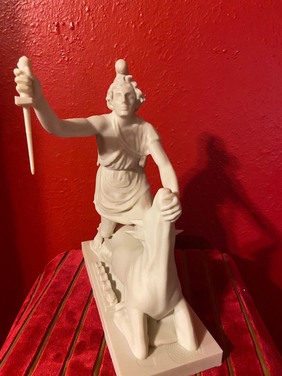 Replica of the Reconstructed Mithras Tauroctonos Statue From Ostia ...