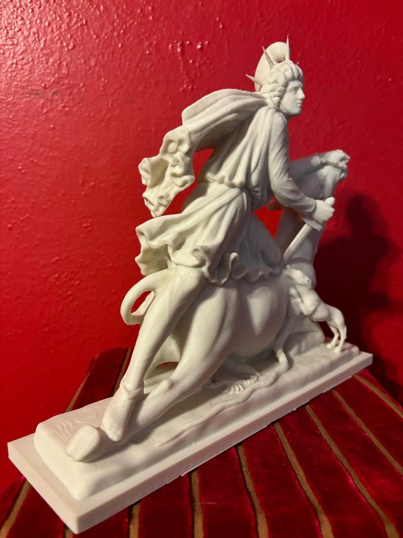 Mithras Statue: Ancient Persian Sun God Sculpture With Solar Rays - Etsy