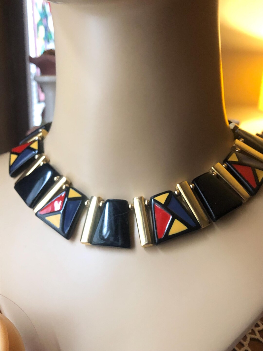 Napier- "jet Collection" Featuring Lisa Bertolli Mondrian Demi 1985 - Etsy