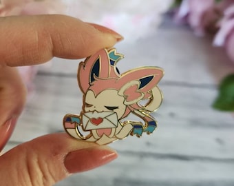 Pokemon Sylveon Goofy Soft Enamel Pin - Etsy