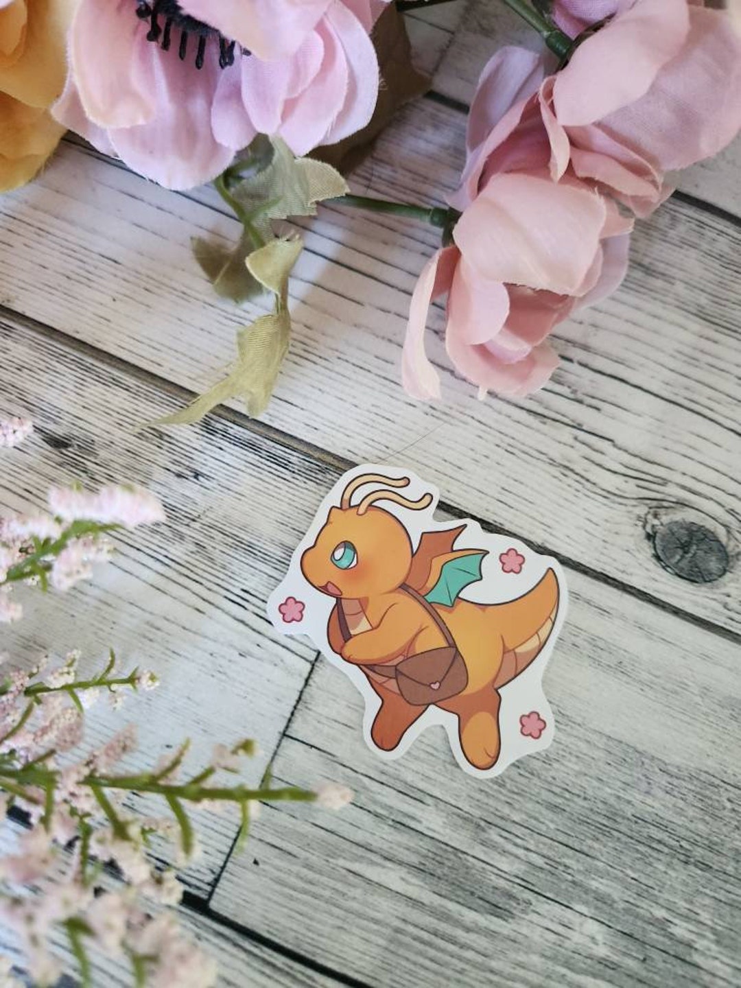 Dragonite Sticker Video Game Pokemon Sticker Laptop - Etsy