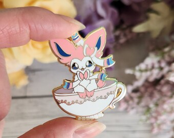 Pokemon Sylveon Goofy Soft Enamel Pin - Etsy