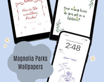 Magnolia Parks Digital Wallpapers (phone & Kindle) • Set of 6 ...
